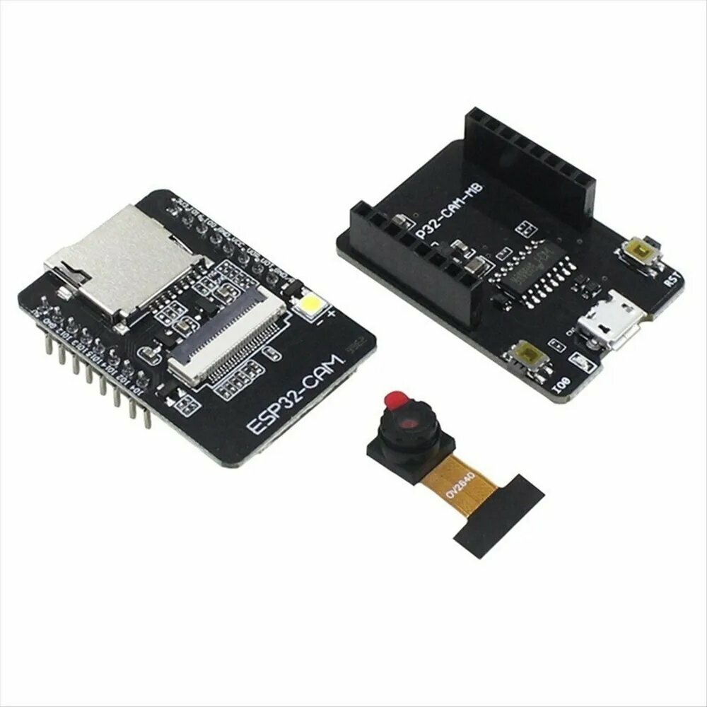 Макетная Плата ESP32-CAM Модуль Wi-Fi + Камера OV2640+База ESP32