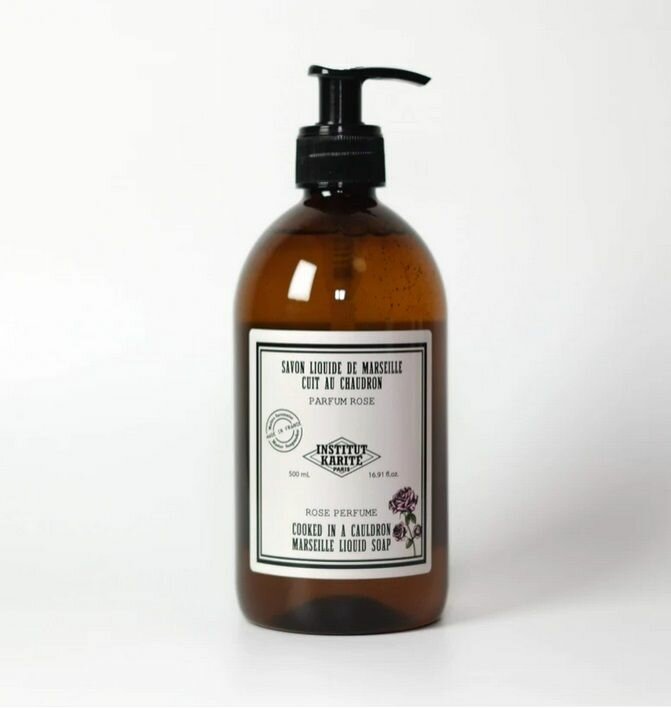 Institut Karite - Liquid Soap Rose Жидкое мыло с нежным ароматом розы 500 мл