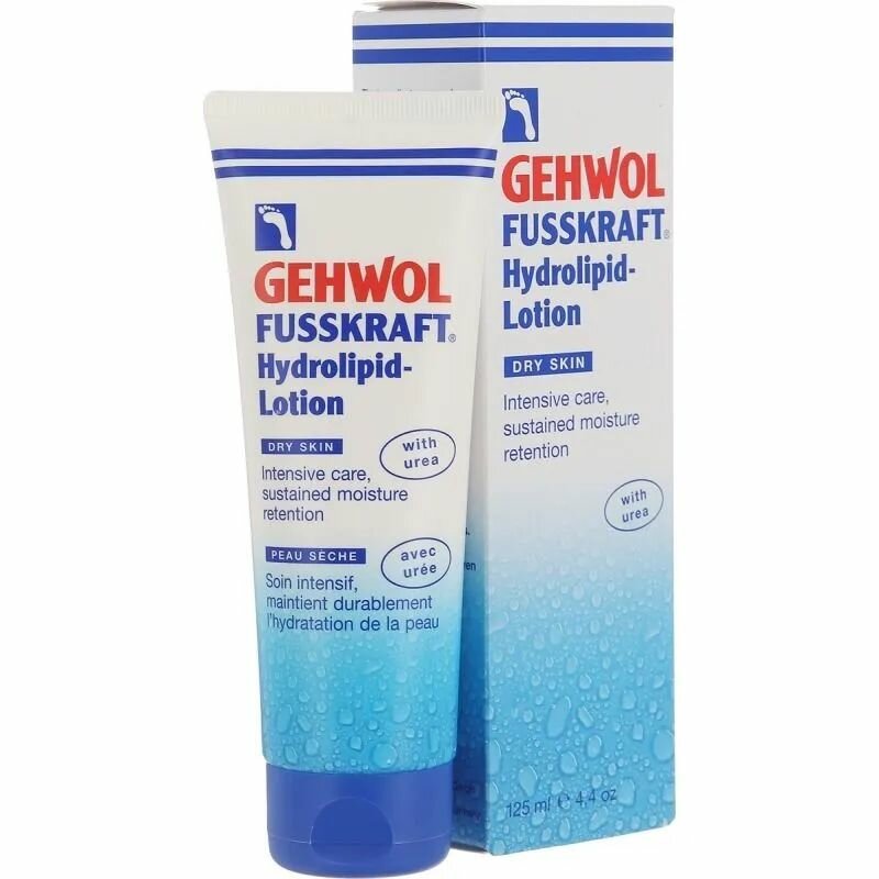 Gehwol - Fusskraft Hydrolipid Lotion Лосьон с керамидами увлажняющее средство с эффектом моментального впитывания 125 мл