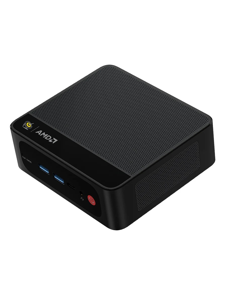 Мини ПК Beelink SER5 Ryzen 5500U/16GB/500GB SSD/AMD Radeon Vega 7/WiFi/BT/noOS/Black