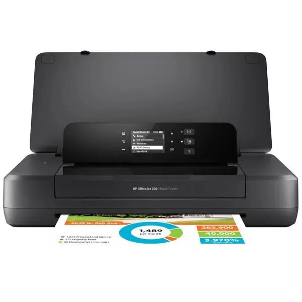 HP Принтер струйный HP Принтер струйный HP Officejet 202 (N4K99C) , черный, черный