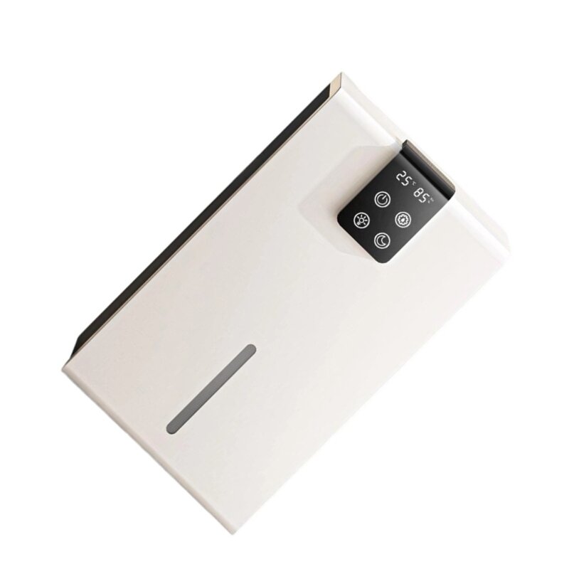 Портативный Осушитель Воздуха 220V Для Контроля Влажности В Подвале Домашней Спальни Тихий Осушитель Воздуха с Расслабляющим 7-Цветным Светом