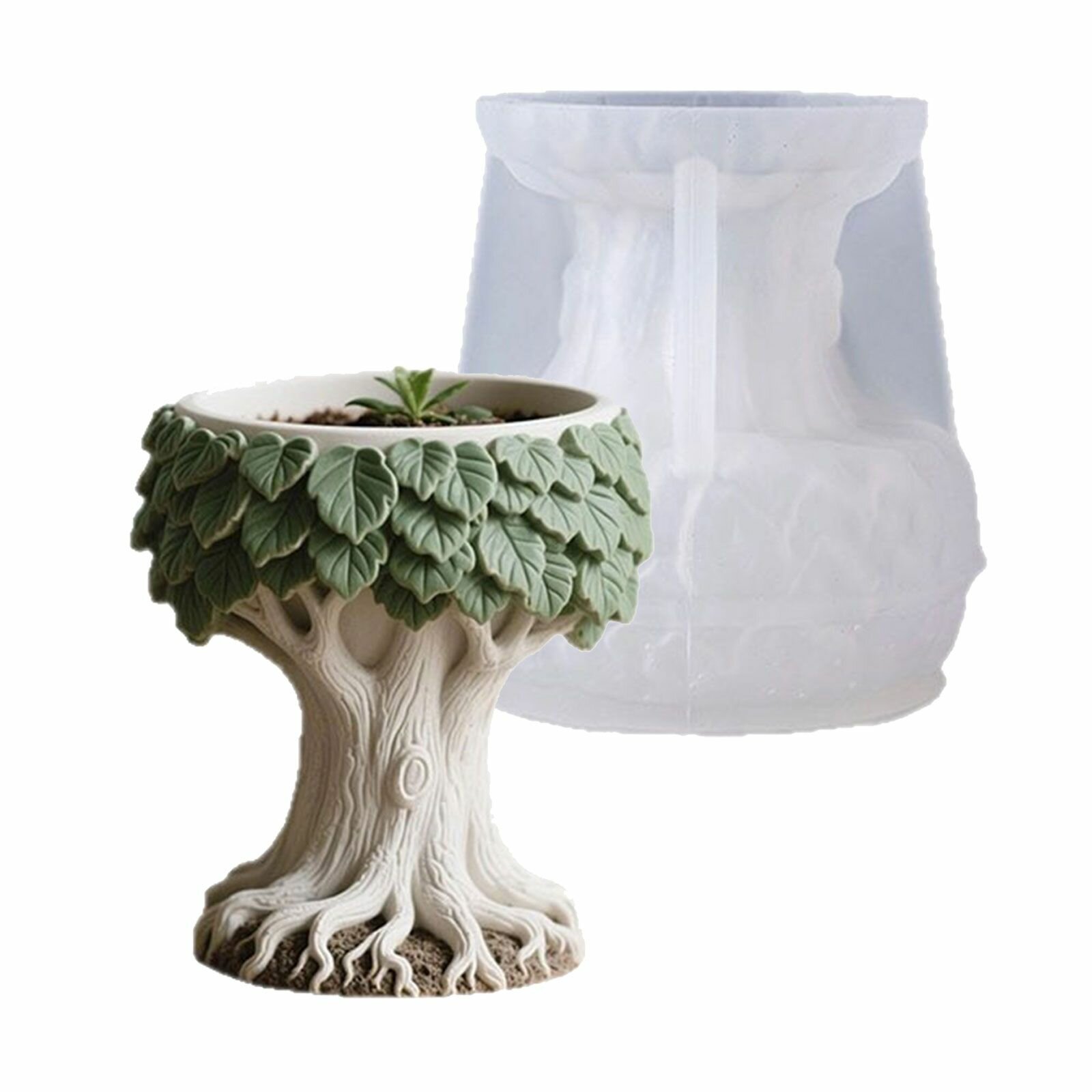 Силиконовая форма в виде дерева для домашнего декора и творчества