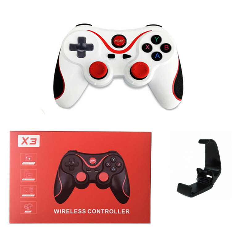 Беспроводной Bluetooth-геймпад X3 для мобильных игр, поддерживает iOS/Android.
