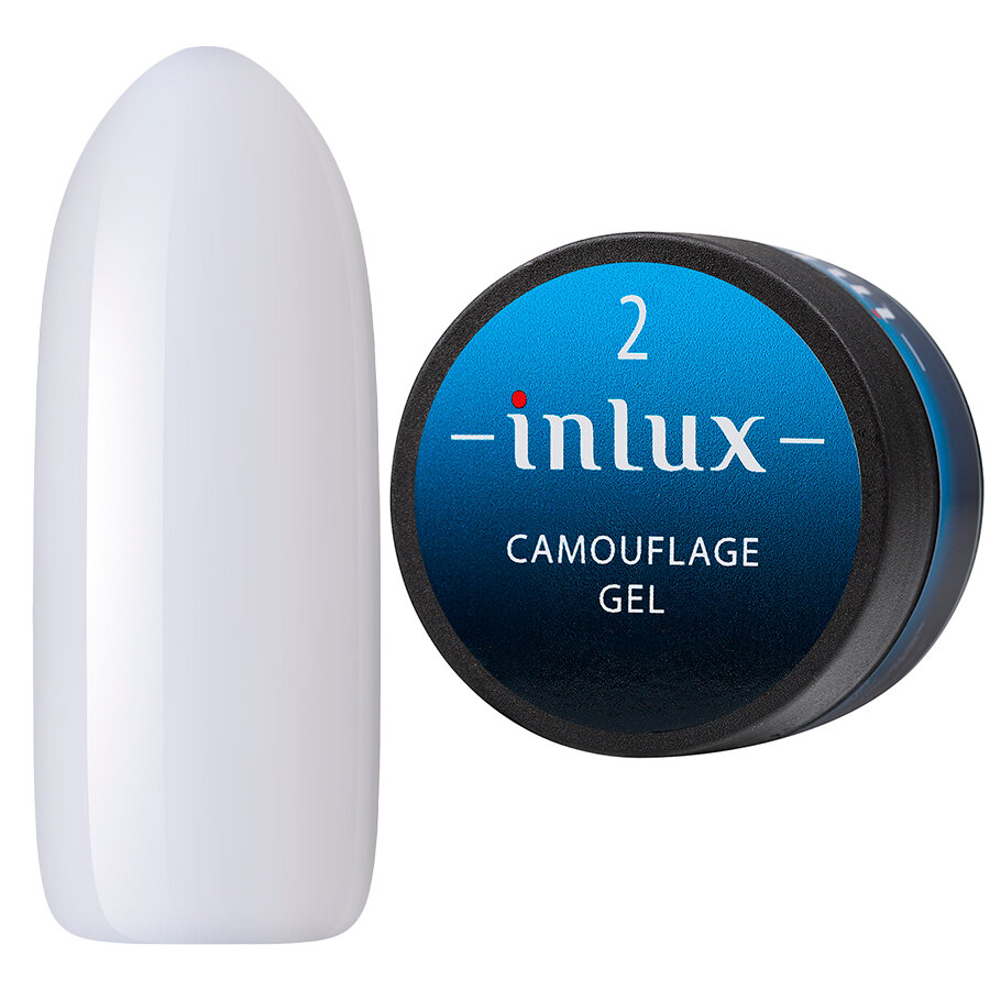 INLUX, Гель CAMOUFLAGE gel № 2, 15 мл