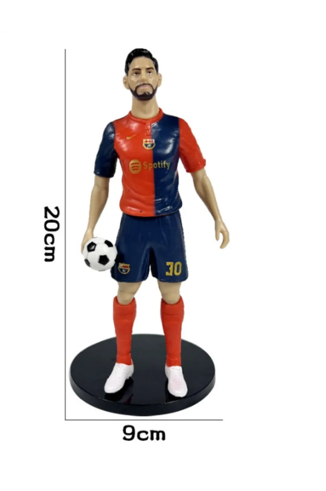 Коллекционная фигурка Месси в форме Барселоны