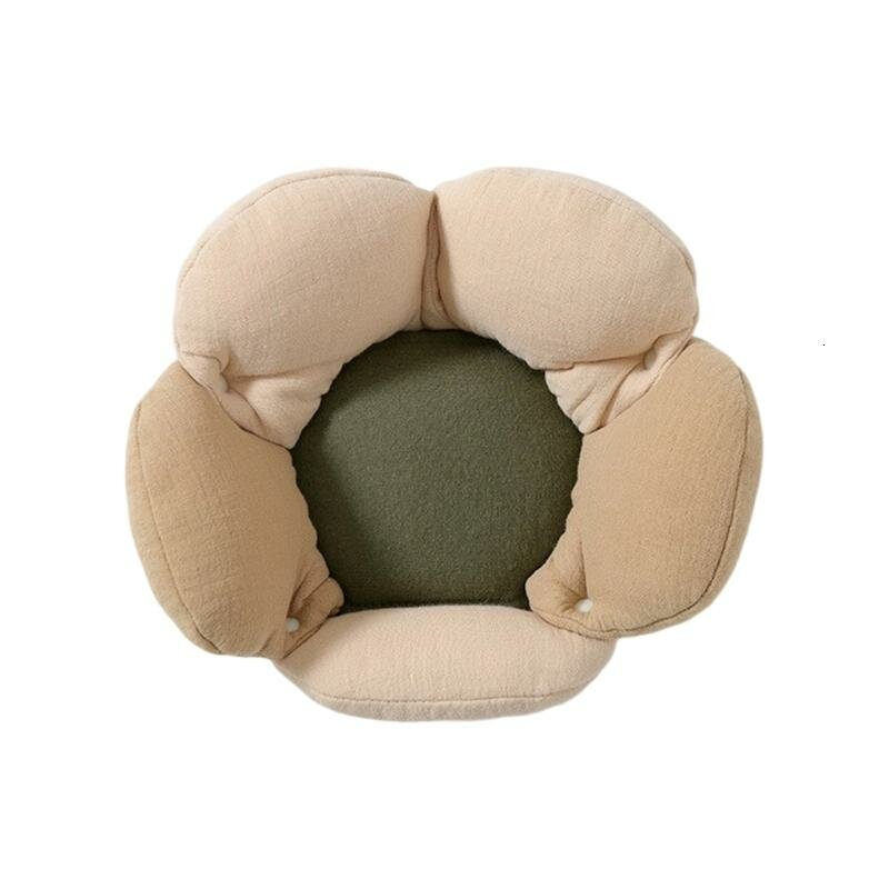 Детская автомобильная подушка-поддержка для шеи, Темно-зеленый цвет чернил цвета хаки
