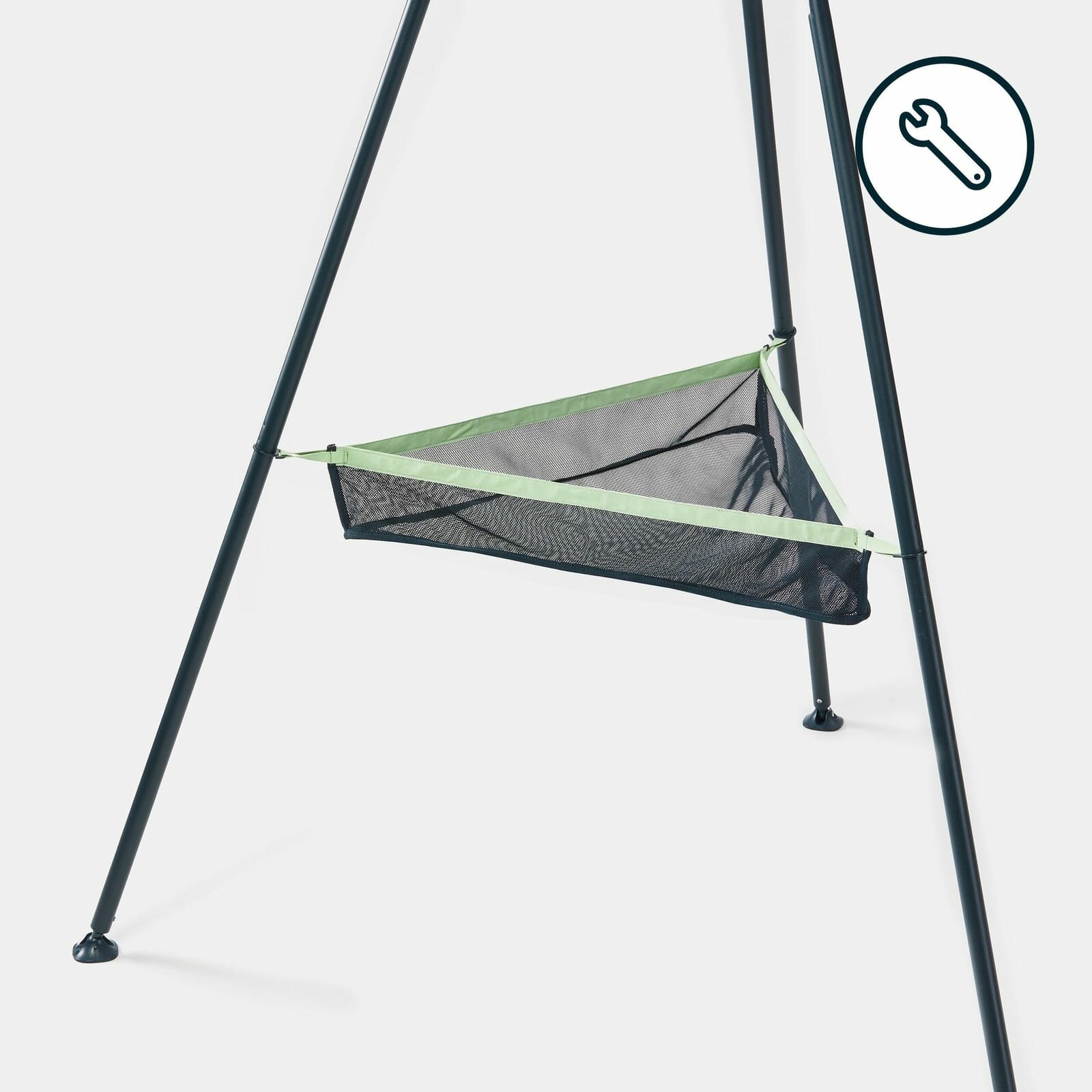 DECATHLON сетка для стойки гамака decathlon quechua, зеленая бездна