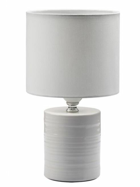 Лампа настольная белая с абажуром Lumion 8144/1T