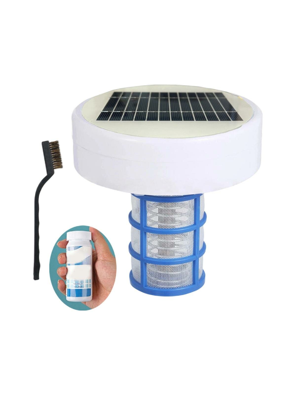 Солнечный Медный Ионизатор Бассейна Плавающий Очиститель Бассейна Устройство Для Очистки Воды