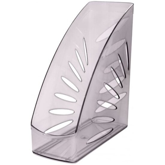 Лоток вертикальный Стамм ЛТ353 Тропик 263x245x110мм серый тонированный пластик