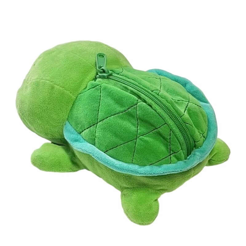 Мультяшная Черепаха Пенал Для Карандашей Большой Емкости Чехлы Для Ручек Органайзеры Для Ручек Сумка Для Хранения Дорожная Косметичка для Студенток