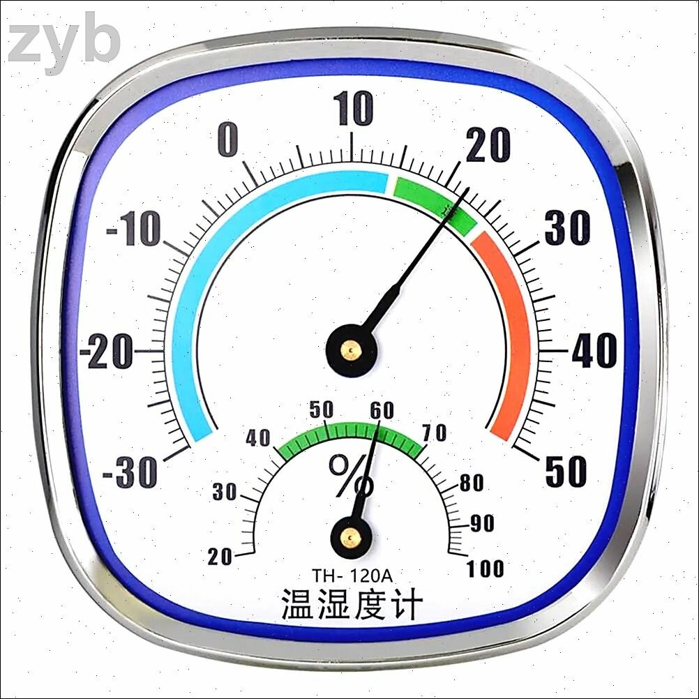 Настенный Датчик Температуры Влажности Внутренний Наружный Термометр Гигрометр
