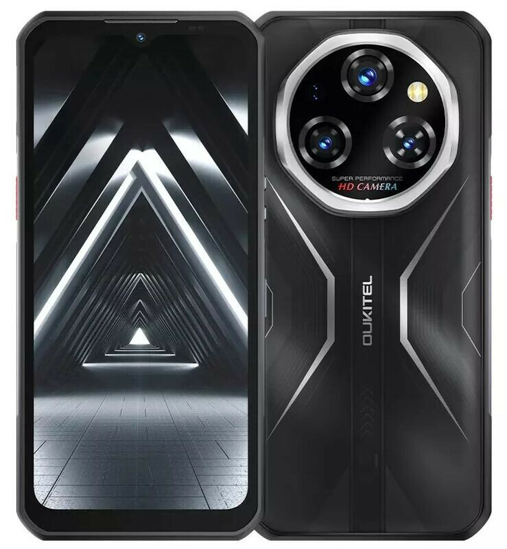 Смартфон Oukitel WP55S 8/512 Global, Android 15, Black (Черный)