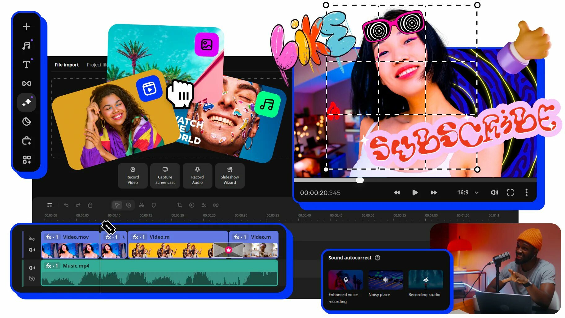 Movavi Video Editor 2026 Ключ (1 Device) • Цифровой ключ • регион Весь мир