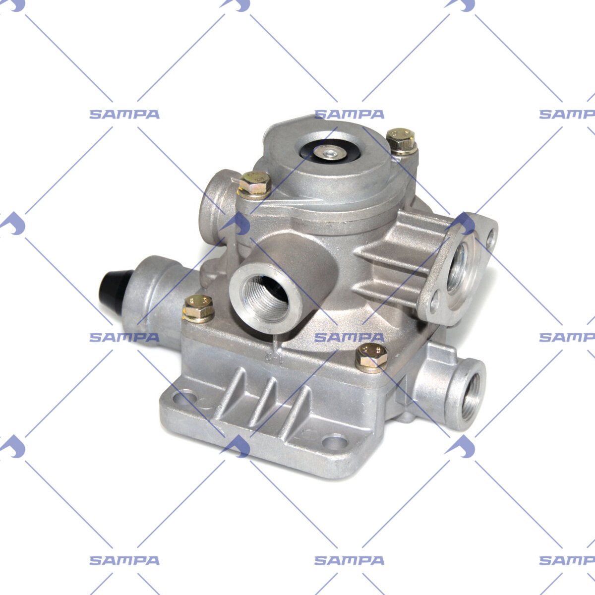 Кран daf bpw тормозной прицепа (аналог wabco 9710021507) (sampa)