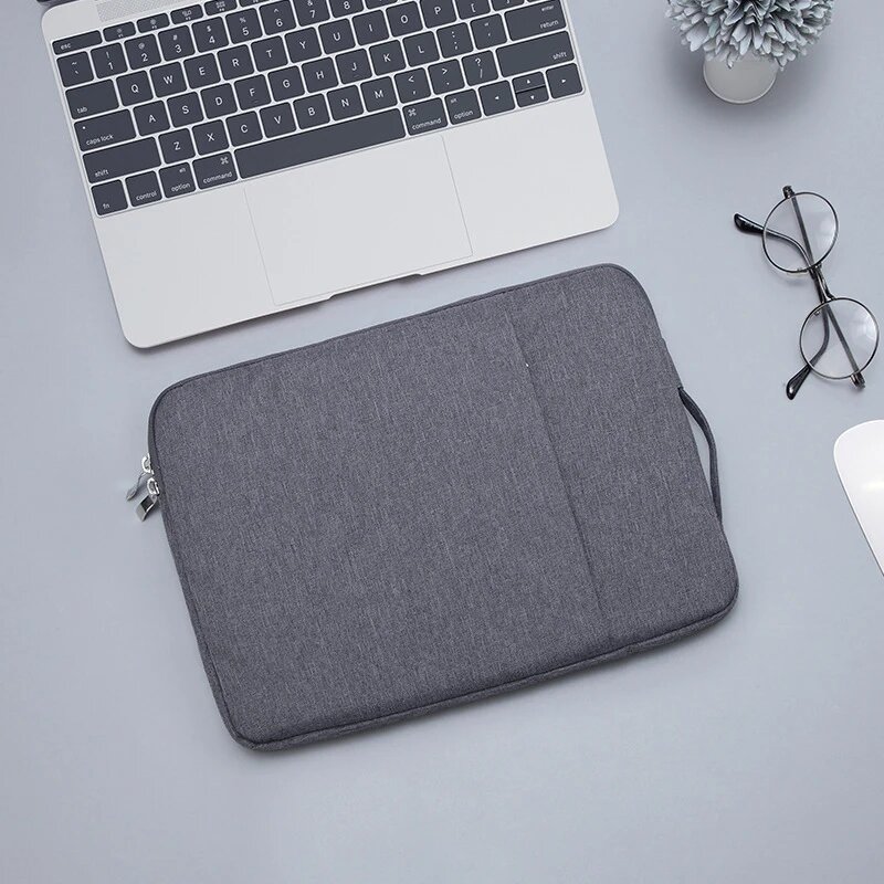 Джинсовая сумка для ноутбука 13-16 дюймов 13inch 13.3inch, Dark Grey