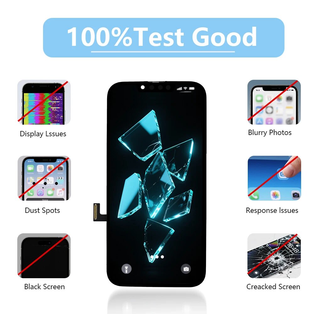 OLED экран iPhone 17, черный, 17 OLED — фото 1