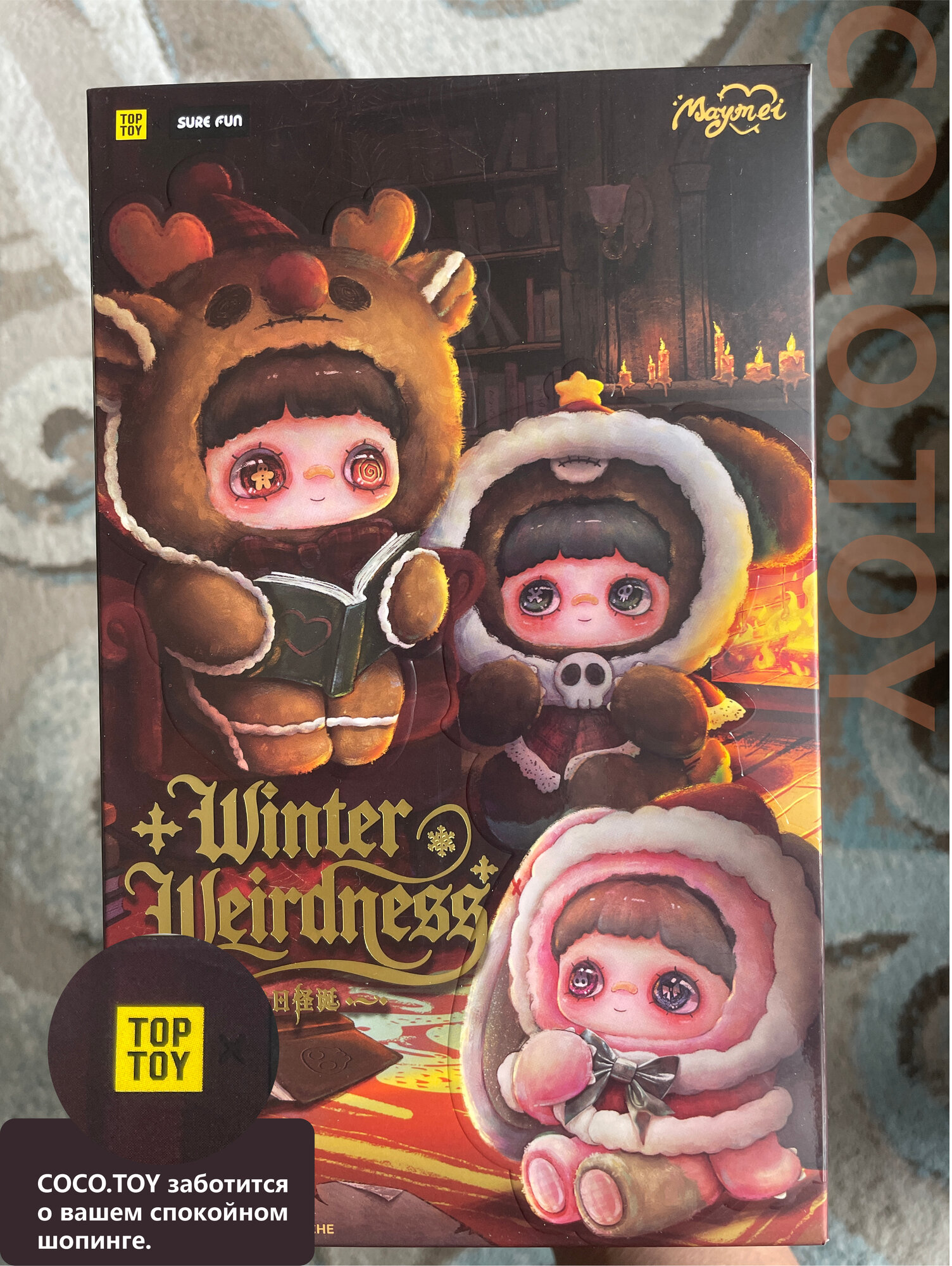 MayMei мягкая игрушка Top Toy Winter Weirdness Blind box лило и стич Игрушка сюрприз случайный вид 1 шт COCO.TOY
