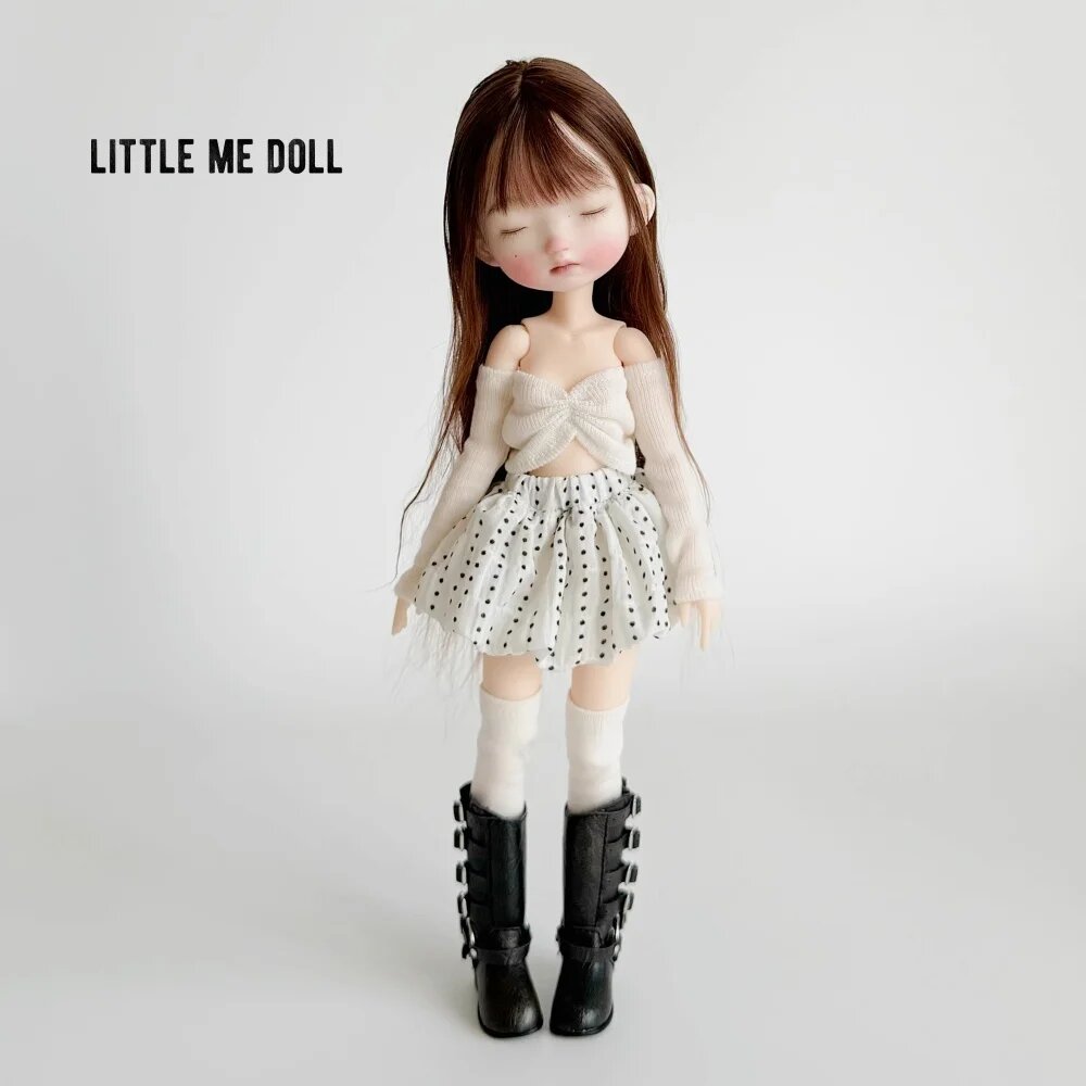 Кукла Little Me Doll в белом топе