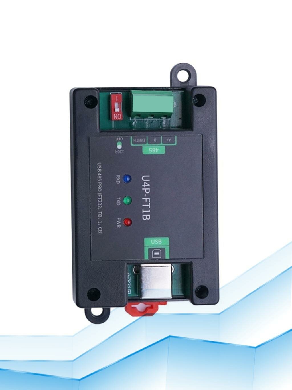 USB–RS485/RS422-преобразователь, U4P FT1B