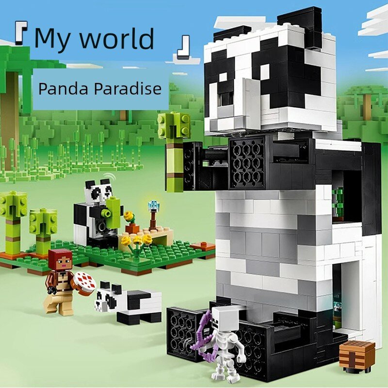 LEGO Minecraft Панда Рай Строительный Набор - Образовательная Игрушка для Детей 21245