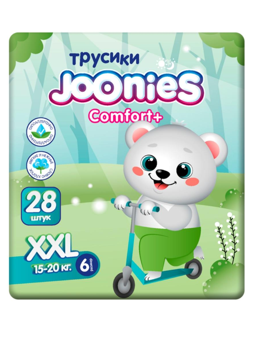 Трусики JOONIES Комфорт+ размер XL 12-17 кг 38 шт