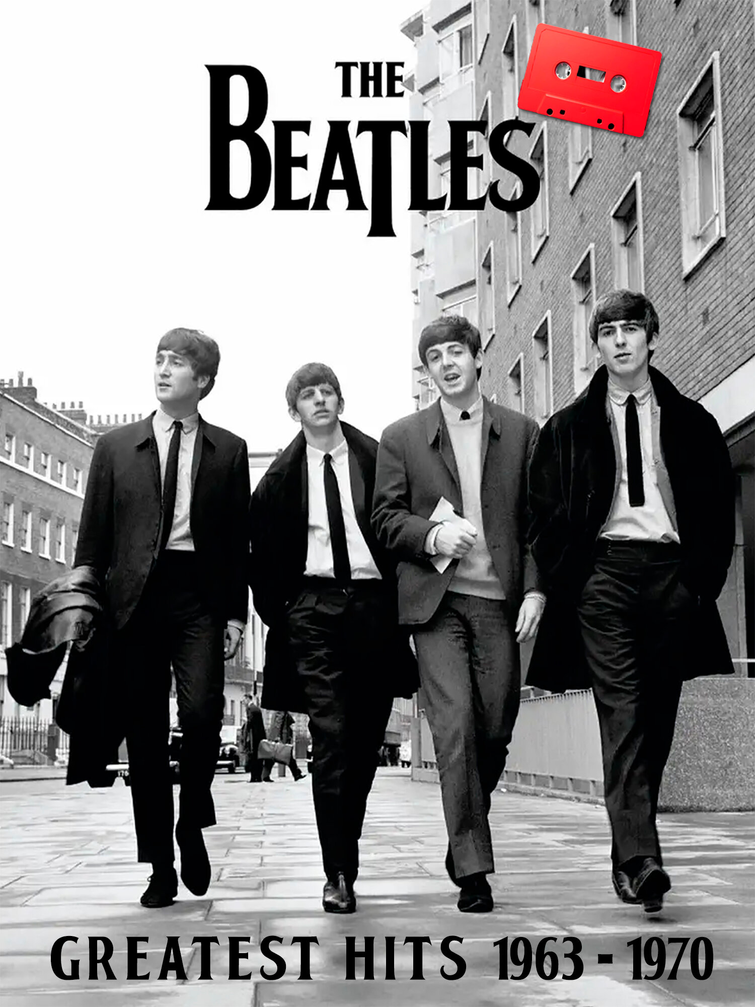 Аудиокассета - The Beatles - Greatest Hits 1963 - 1970 (90 минут)