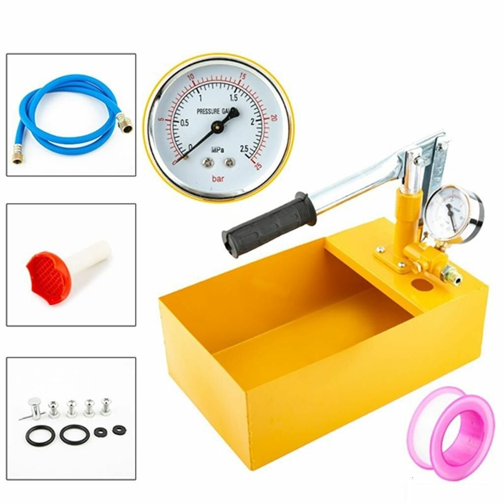 Ручной испытательный насос для опрессовки водопроводных труб ppr-напорная труба длиной 1,5 м