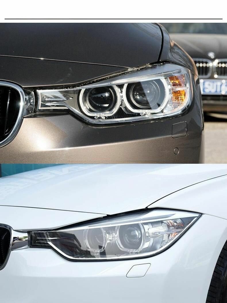 Стекло фары для BMW 3 (F30) дорестайлинг 2011–2016 — стекло левой и правой фары для замены оптического элемента