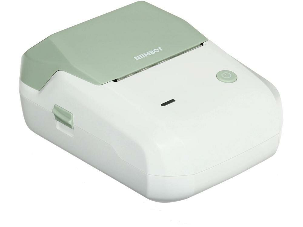Термопринтер Niimbot B1 (1746798) 203dpi 50мм/с/USB/BT для печ. этик. зеленый