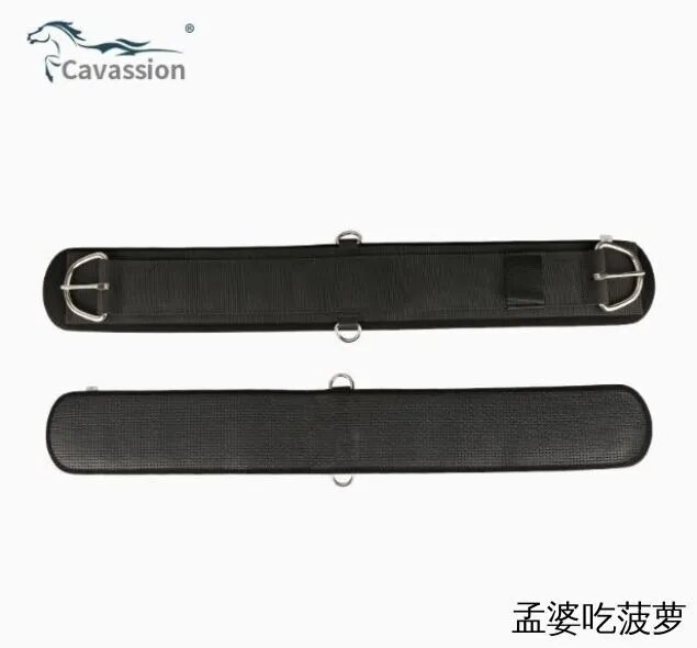Качественная подпруга Cavassion Western 8511004 черная кожа 85 см
