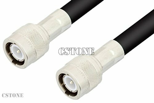 C штыревой к C штыревой кабель используя RG214 коаксиальный (надежный китайский аналог)