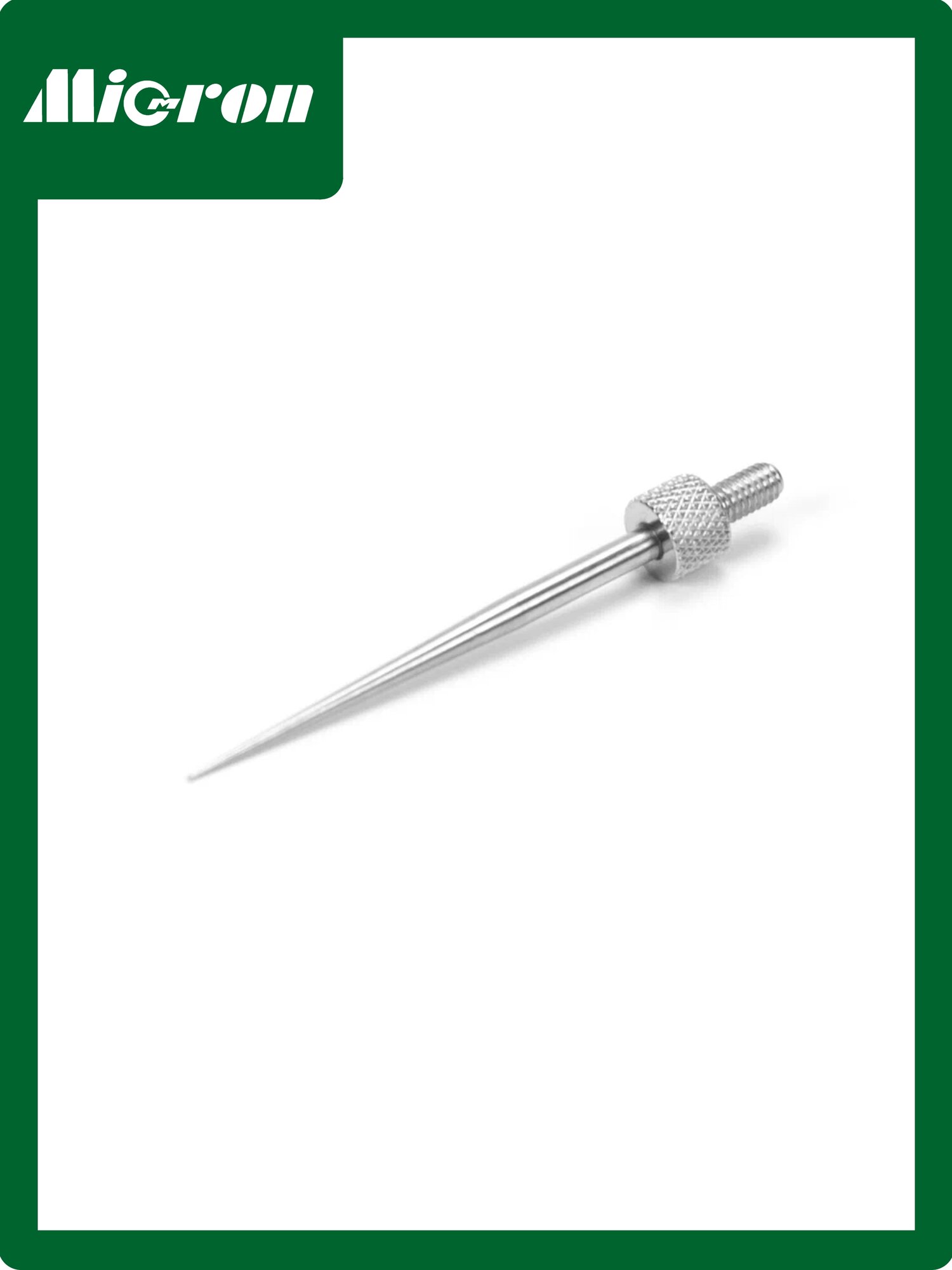 Наконечник для индикатора Micron J4 (R 0,15x30) (резьба М2,5х0,45)