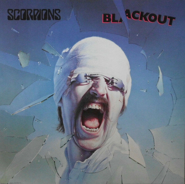 Виниловая пластинка Scorpions LP Blackout Germany 1985 mint-mint-