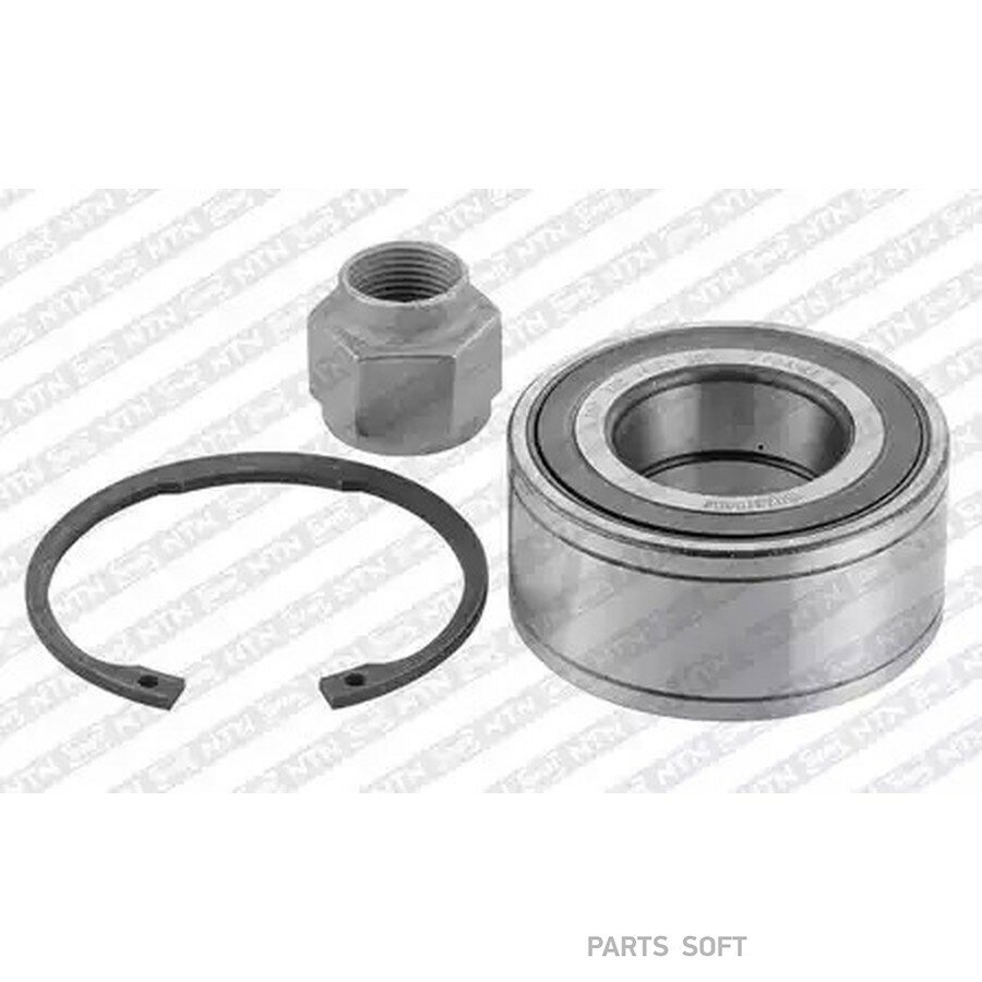 Подшипник передней ступицы Citroen C2 03-07 / C3 01-16 (ABS) NTN-SNR R16603 | цена за 1 шт