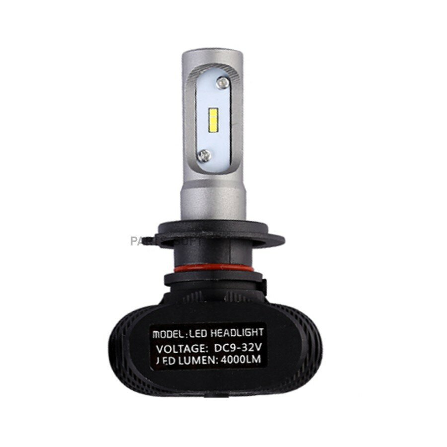 Лампа светодиодная H7 9V-32V 25W 6500К "NORD YADA" (4000 lm S1-1 LED) (2 шт.) NORD YADA 907772 | цена за 1 шт