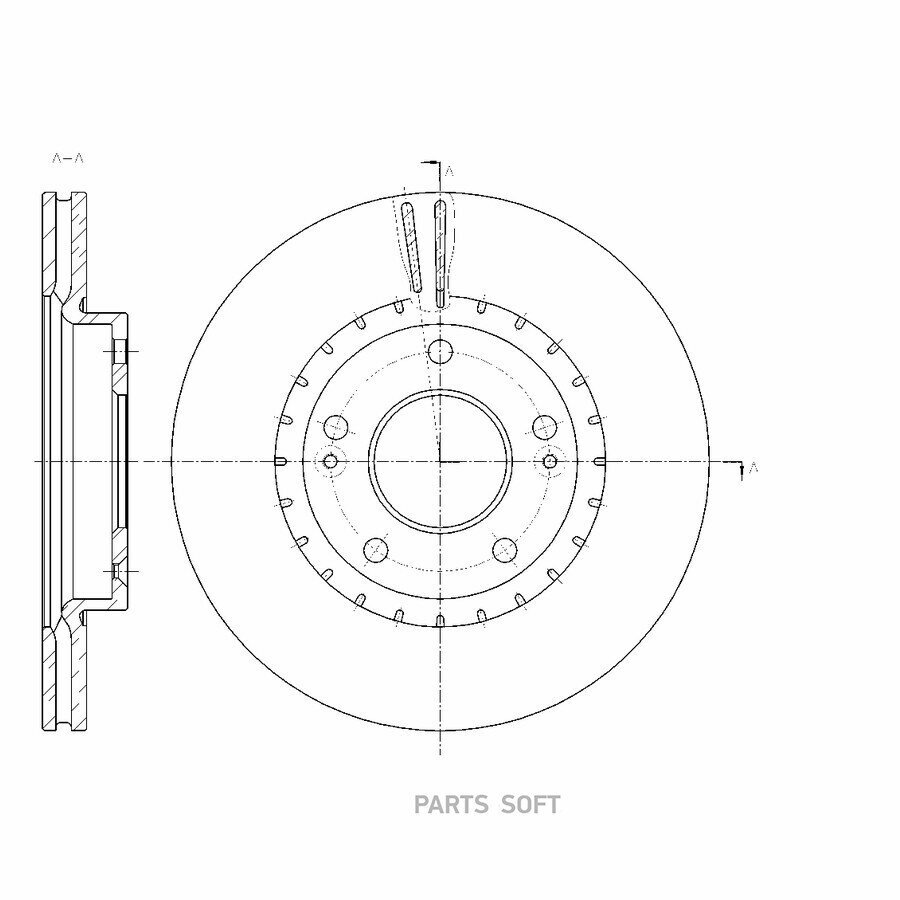 GR21300 G-BRAKE Диск тормозной вентилируемый G-brake GR-21300 G-BRAKE GR21300 | цена за 1 шт