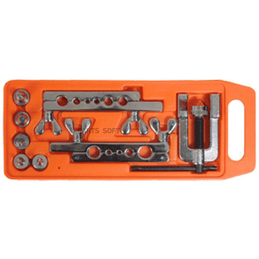 Развальцовка тормозных трубок ( 8 предметов) "АвтоDело" (5-19 мм, пластм. футляр) автодело 40409 | цена за 1 шт