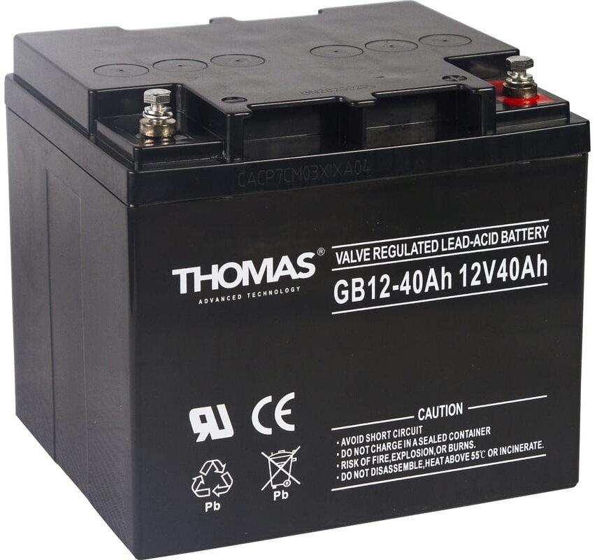 Батарея для ИБП Thomas GB12-40 12V40Ah