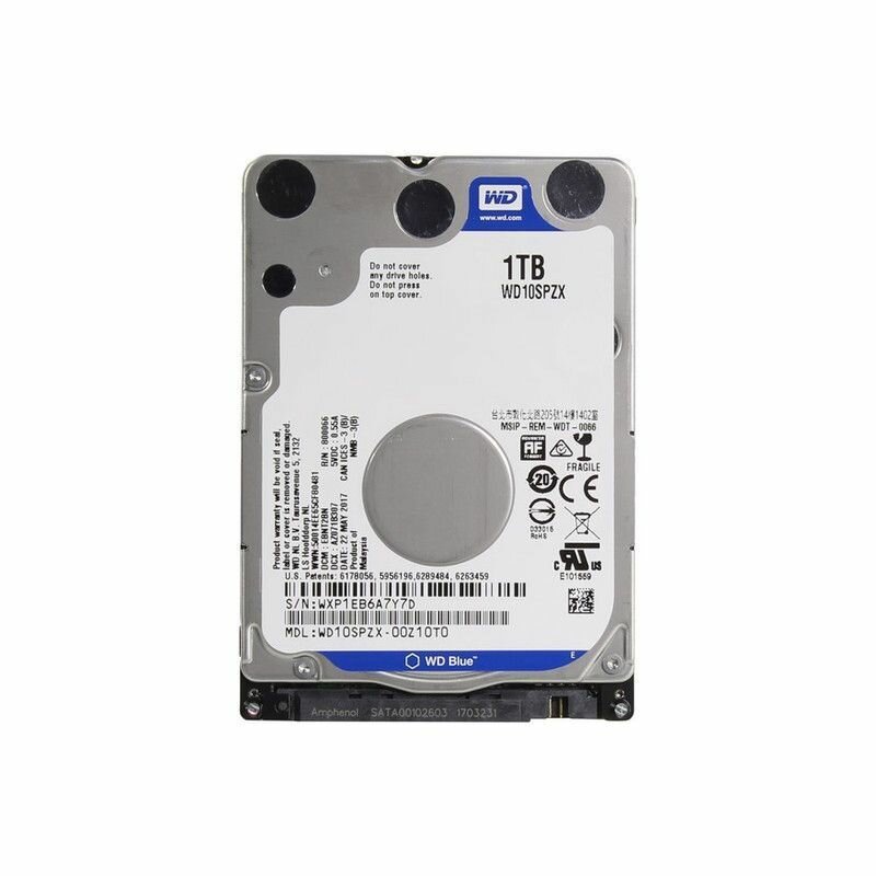 Внутренний жёсткий диск HDD 2.5 WESTERN DIGITAL BLUE 1 TB wd10spzx