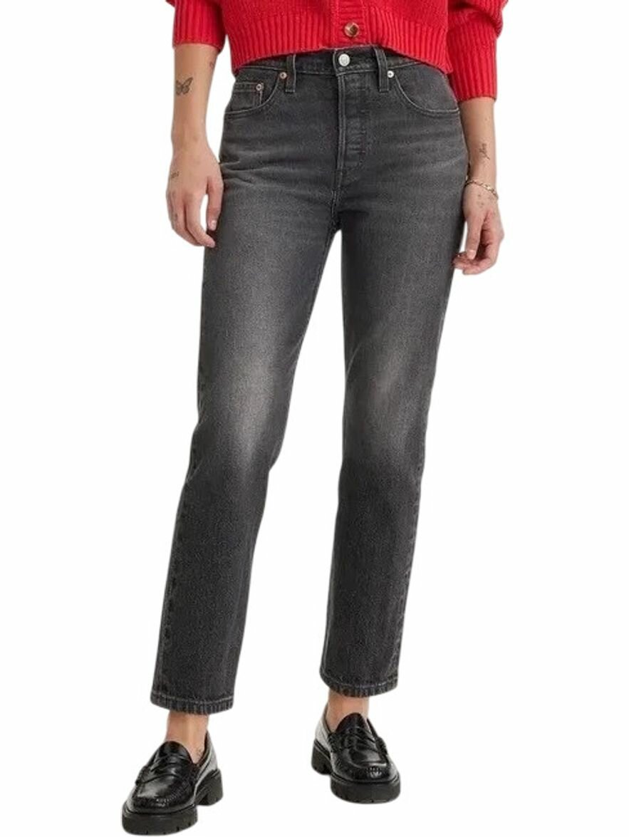Джинсы 501 CROP BLACKS 