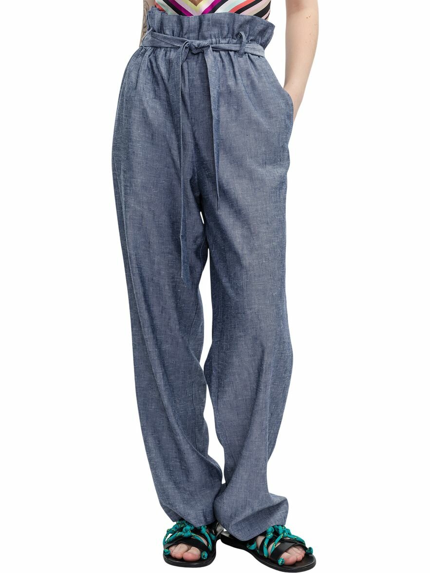 Брюки B.L.E.S. Trousers Breeze, размер 44, синий — фото 1
