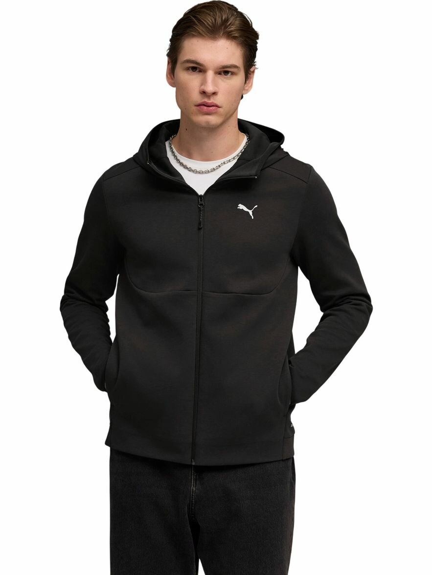 Толстовка спортивная PUMATECH Full-Zip Hoodie DK