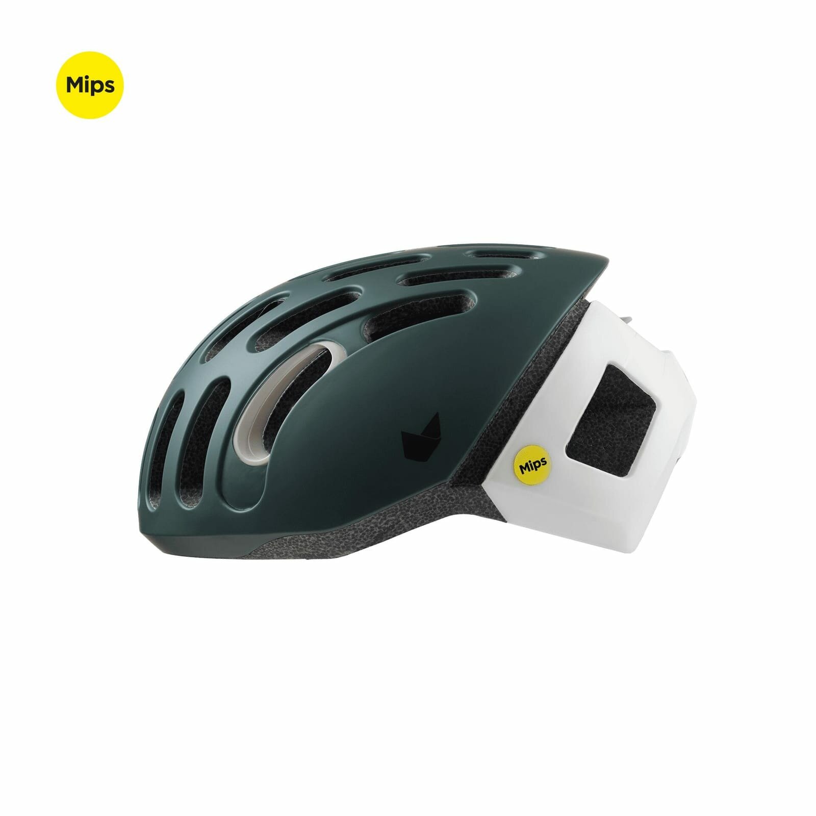 DECATHLON шлем защитный Catlike Whisper II, лесной зеленый/темно-зеленый/серебристый, размер L (59-62 см), вес 300 г