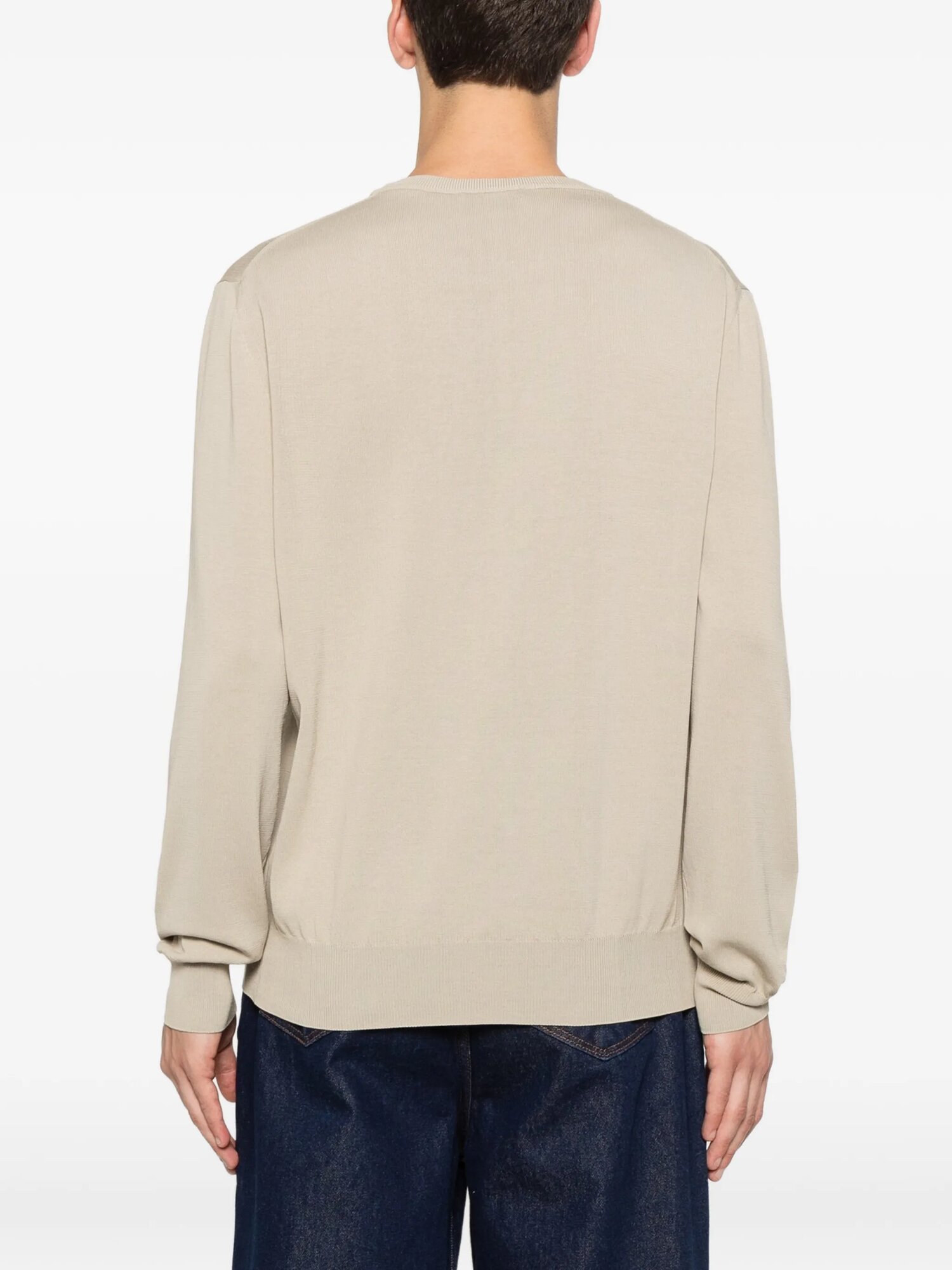 Свитер Canali Crew-neck sweater, размер 52, , разноцветный — фото 1