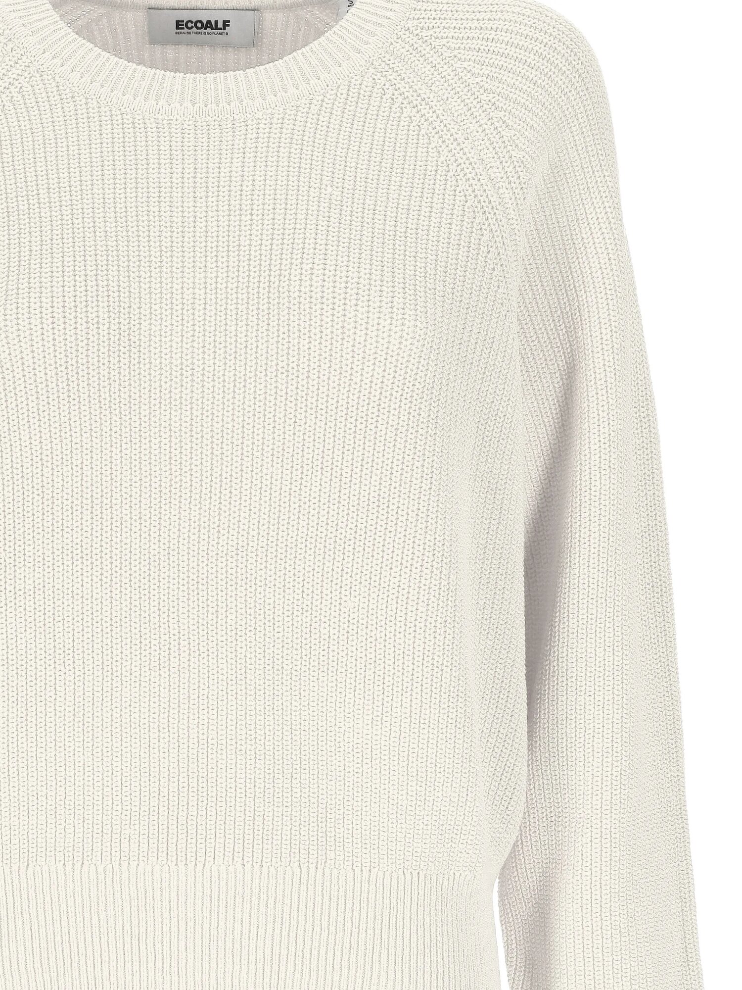 Свитер ECOALF Ribbed-knit raglan-sleeve sweater, размер 40 — фото 1