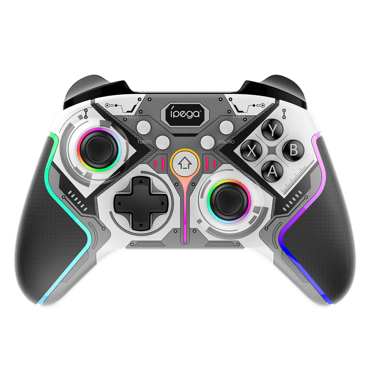 Беспроводной геймпад IPEGA PG-9666 Bluetooth для Android, iOS, PC, Switch, PS3, PS4, программируемый с вибрацией