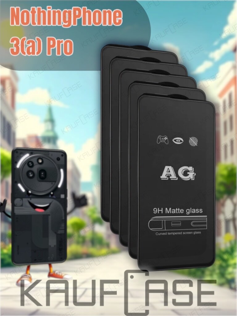 Матовая защита экрана 5 шт Nothing Phone (3a) Pro