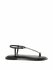Босоножки A.EMERY Alta toe-loop flat sandals, размер 41, black/black